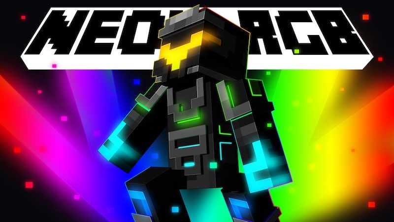 Neon RGB by Block Factory (Minecraft Skin Pack) - Minecraft Marketplace ...