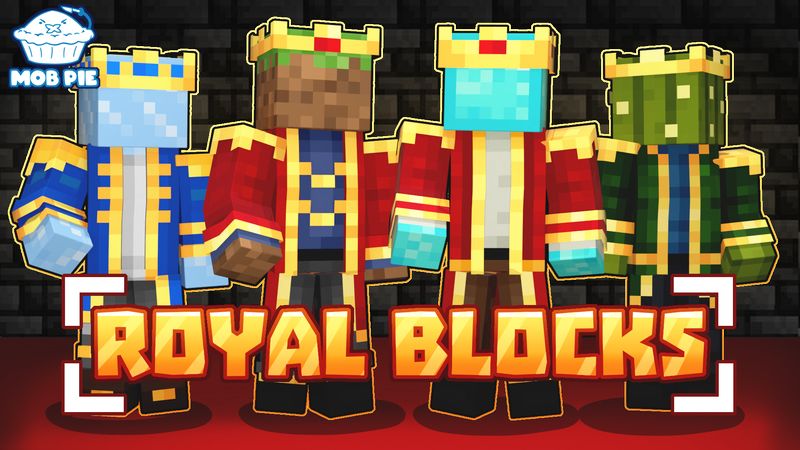 Royal Blocks by Mob Pie (Minecraft Skin Pack) - Minecraft Marketplace ...