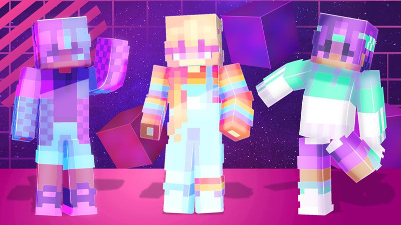 Teens From the 80s by CubeCraft Games (Minecraft Skin Pack) - Minecraft ...