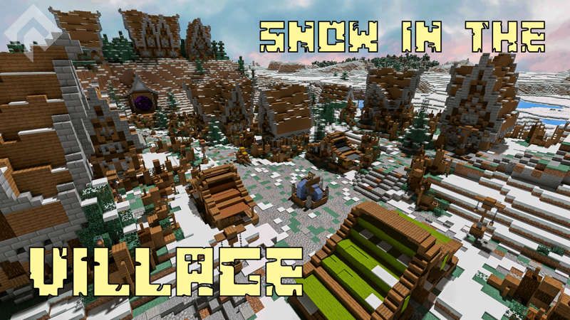 Snow In The Village by RareLoot (Minecraft Marketplace Map) - Minecraft ...