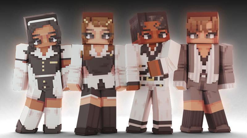 Black White Chic by CubeCraft Games (Minecraft Skin Pack) - Minecraft ...