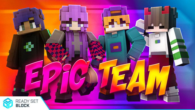 Epic Team by Ready, Set, Block! (Minecraft Skin Pack) - Minecraft ...