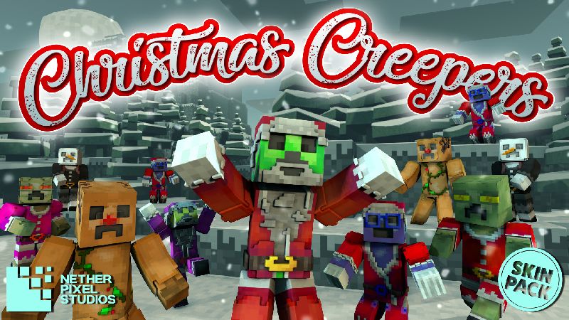 Christmas Creepers by Netherpixel (Minecraft Skin Pack) - Minecraft ...
