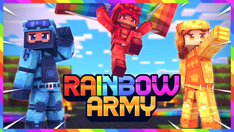 Rainbow Army by Norvale (Minecraft Skin Pack) - Minecraft Marketplace ...