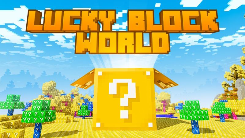 Lucky Block World by Pixell Studio (Minecraft Marketplace Map) - Minecraft Marketplace (via ...