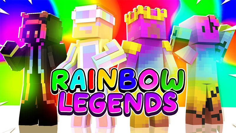 Rainbow Legends by Dalibu Studios (Minecraft Skin Pack) - Minecraft Marketplace (via ...