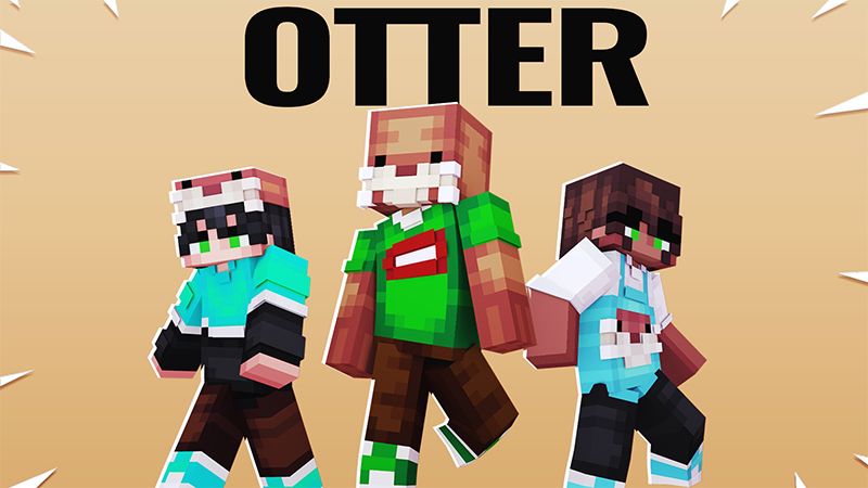 OTTER by Pickaxe Studios (Minecraft Skin Pack) - Minecraft Marketplace ...