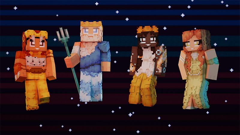 Astrological Signs by CubeCraft Games (Minecraft Skin Pack) - Minecraft ...