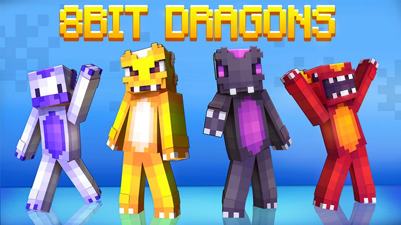 8bit Dragons by The Craft Stars (Minecraft Skin Pack) - Minecraft ...
