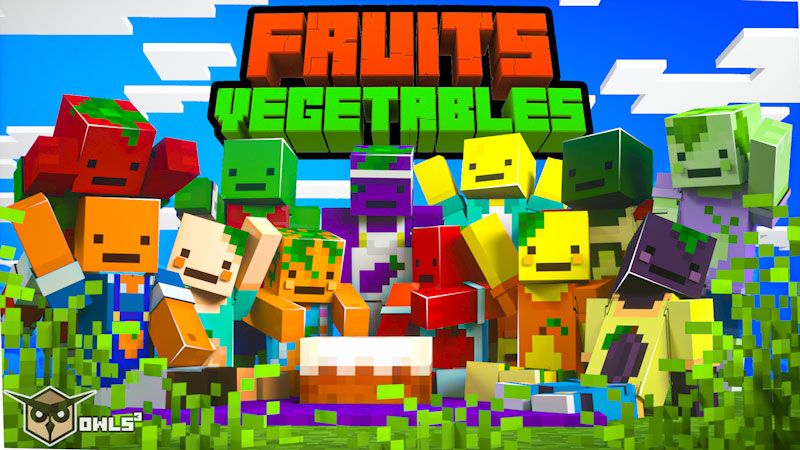 Fruits Vegetables by Owls Cubed (Minecraft Skin Pack) - Minecraft ...