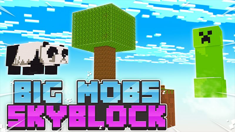 Big Mobs Skyblock by Pickaxe Studios (Minecraft Marketplace Map ...