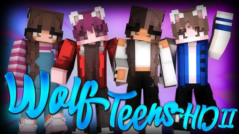 Wolf Teens HD II by Netherpixel (Minecraft Skin Pack) - Minecraft ...