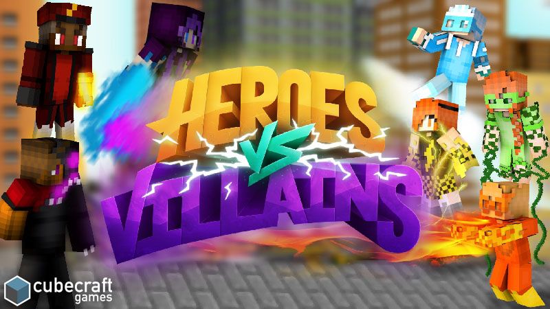 Heroes vs Villains by CubeCraft Games (Minecraft Skin Pack) - Minecraft ...