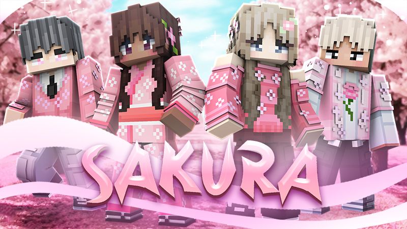 SAKURA by The Lucky Petals (Minecraft Skin Pack) - Minecraft ...