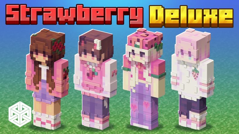 Strawberry Deluxe by Yeggs (Minecraft Skin Pack) - Minecraft ...