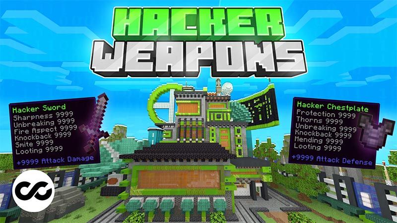 Hacker Weapons by Chillcraft (Minecraft Marketplace Map) - Minecraft ...