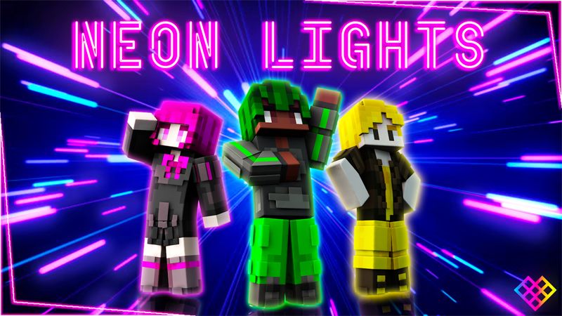 Neon Lights by Rainbow Theory (Minecraft Skin Pack) - Minecraft ...