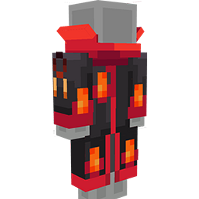 Fire Shinobi Cloak by Spectral Studios - Minecraft Marketplace (via ...