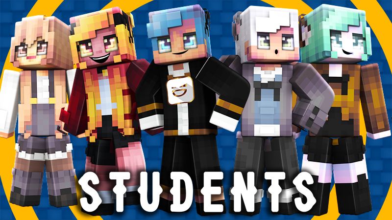 Students by Giggle Block Studios (Minecraft Skin Pack) - Minecraft ...