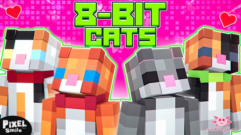8BIT Cats by Pixel Smile Studios (Minecraft Skin Pack) - Minecraft ...