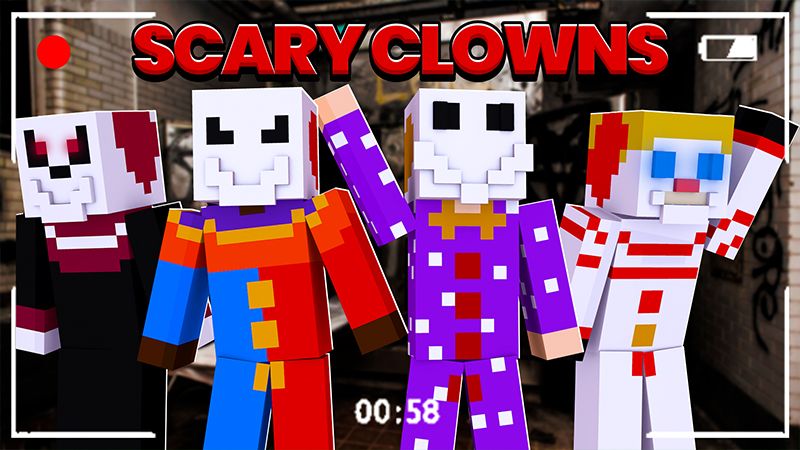 SCARY CLOWNS by Pickaxe Studios (Minecraft Skin Pack) - Minecraft ...