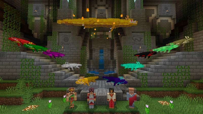 Dragon Slayer HD by King Cube (Minecraft Skin Pack) - Minecraft Bedrock ...