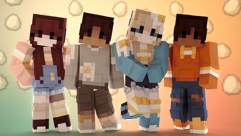 Eggy Friends by Sapix (Minecraft Skin Pack) - Minecraft Marketplace ...