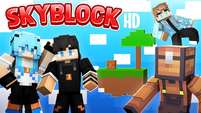 SkyBlock HD by The Lucky Petals (Minecraft Skin Pack) - Minecraft ...