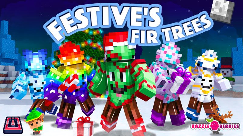 Festives Fir Trees by Razzleberries (Minecraft Skin Pack) - Minecraft ...