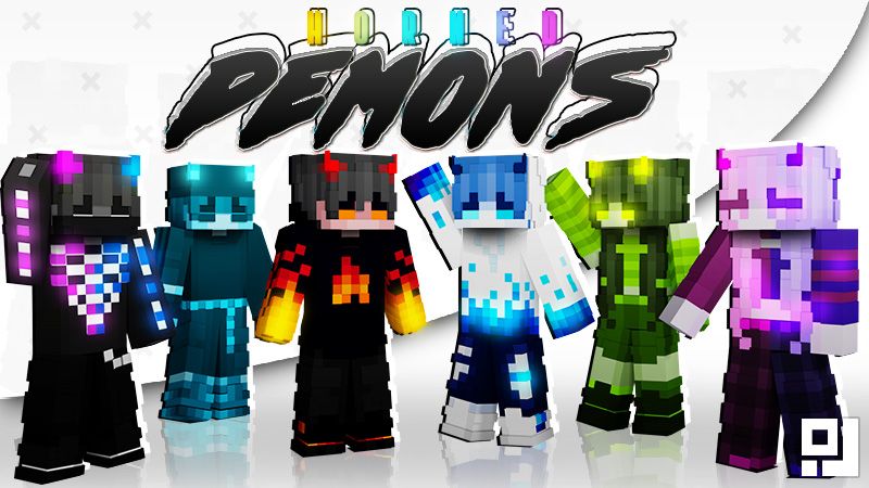 Horned Demons by inPixel (Minecraft Skin Pack) - Minecraft Marketplace (via bedrockexplorer.com)