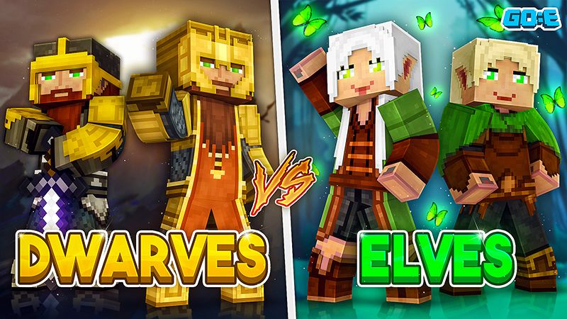 Dwarves vs Elves by GoE-Craft (Minecraft Skin Pack) - Minecraft ...