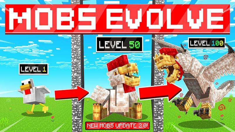 MOBS EVOLVE! by Kubo Studios (Minecraft Marketplace Map) - Minecraft ...