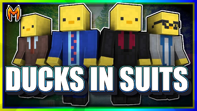 Ducks in Suits by Team Metallurgy (Minecraft Skin Pack) - Minecraft ...