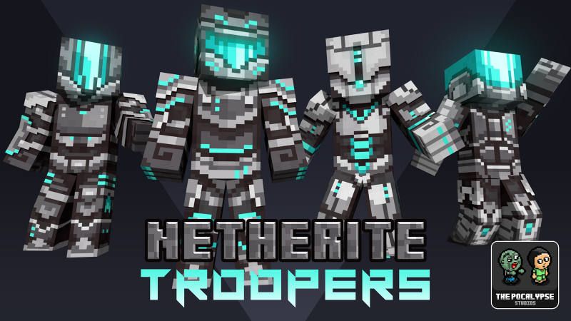 Netherite Troopers by BLOCKLAB Studios (Minecraft Skin Pack ...