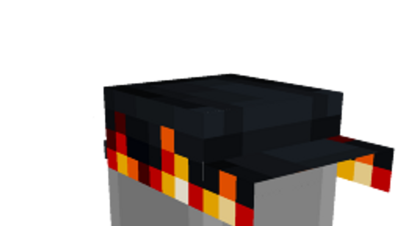 Fire Cap by CrackedCubes - Minecraft Marketplace (via bedrockexplorer.com)