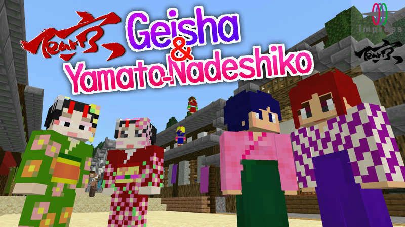 Geisha YamatoNadeshiko by Impress (Minecraft Skin Pack) - Minecraft ...