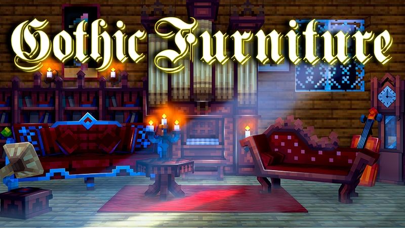 Gothic Furniture by Giggle Block Studios (Minecraft Marketplace Map ...
