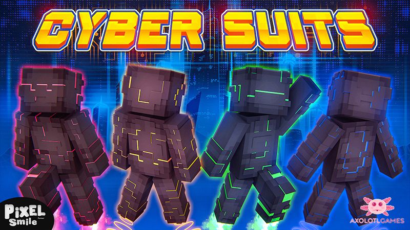 Cyber Suits by Pixel Smile Studios (Minecraft Skin Pack) - Minecraft ...