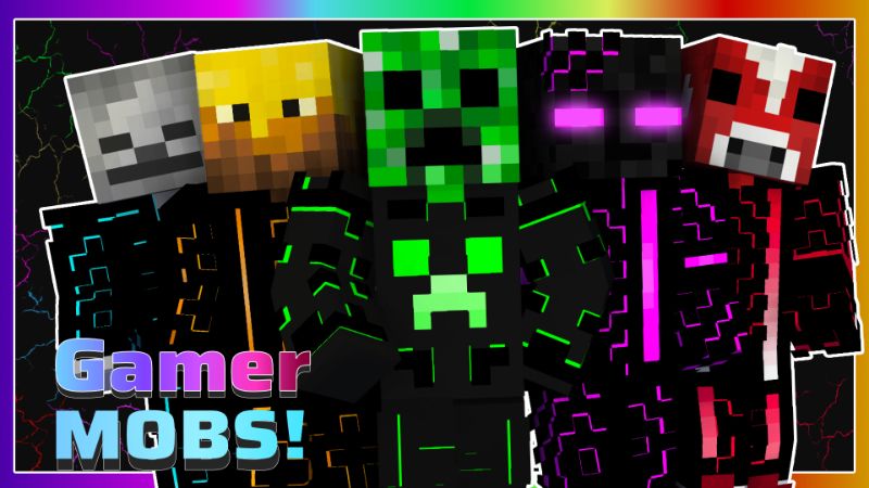 Gamer Mobs by Pixelationz Studios (Minecraft Skin Pack) - Minecraft ...
