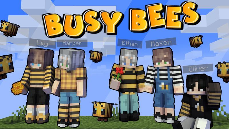 Busy Bees by WildPhire (Minecraft Skin Pack) - Minecraft Bedrock Marketplace Explorer