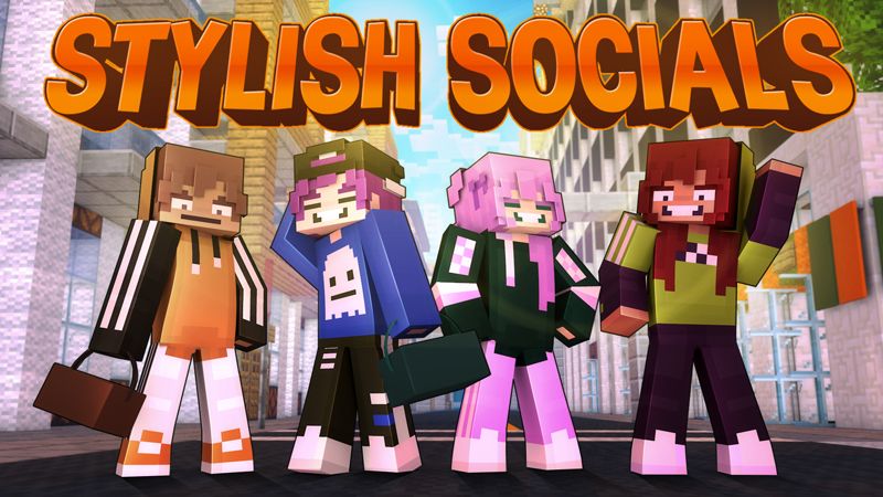 Stylish Socials by Dark Lab Creations (Minecraft Skin Pack) - Minecraft Bedrock Marketplace Explorer