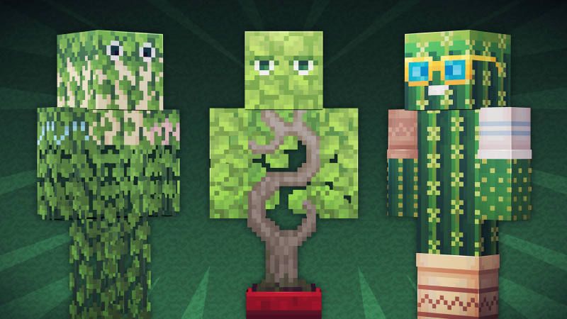 Plant Camo by 57Digital (Minecraft Skin Pack) - Minecraft Marketplace ...