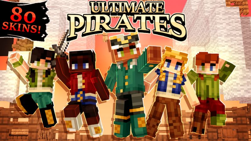 Ultimate Pirates Skin Pack by CaptainSparklez (Minecraft Skin Pack ...