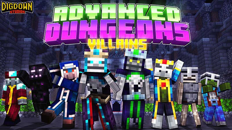 Advanced Dungeons Villains by Dig Down Studios (Minecraft Skin Pack ...