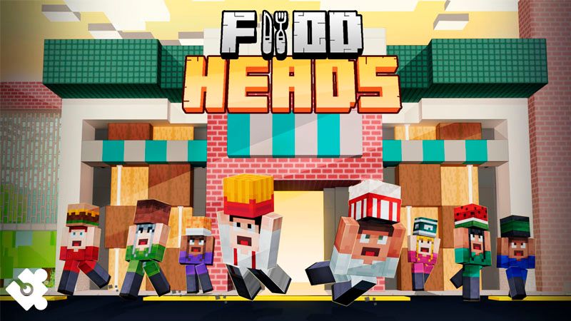 Food Heads by Cynosia (Minecraft Skin Pack) - Minecraft Marketplace ...