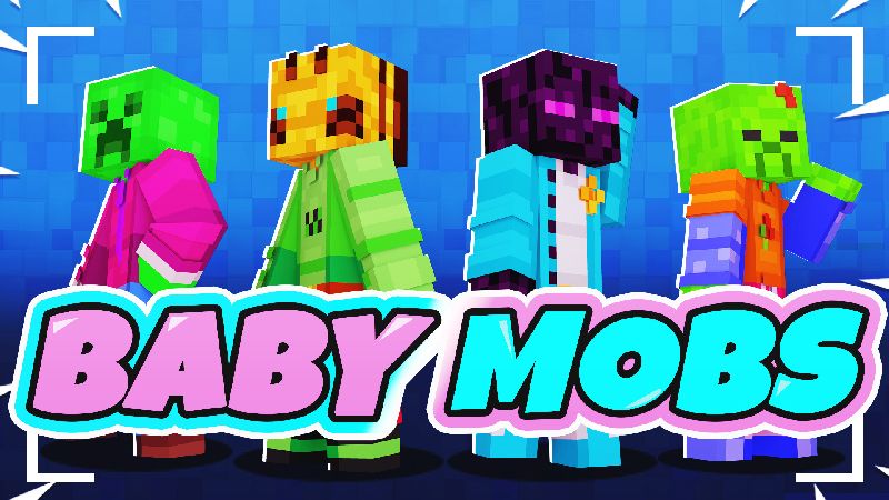 Baby Mobs by Pickaxe Studios (Minecraft Skin Pack) - Minecraft Bedrock ...