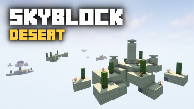 Skyblock Desert by Fall Studios (Minecraft Marketplace Map) - Minecraft ...