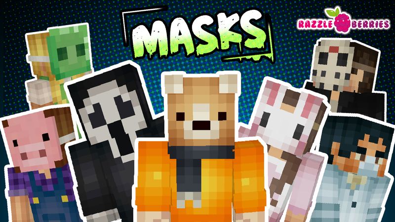 Masks by Razzleberries (Minecraft Skin Pack) - Minecraft Marketplace ...