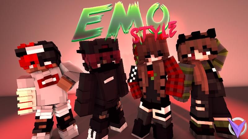 Emo Style by Team Visionary (Minecraft Skin Pack) - Minecraft ...