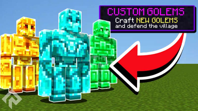 Custom Golems by RareLoot (Minecraft Marketplace Map) - Minecraft Marketplace (via ...
